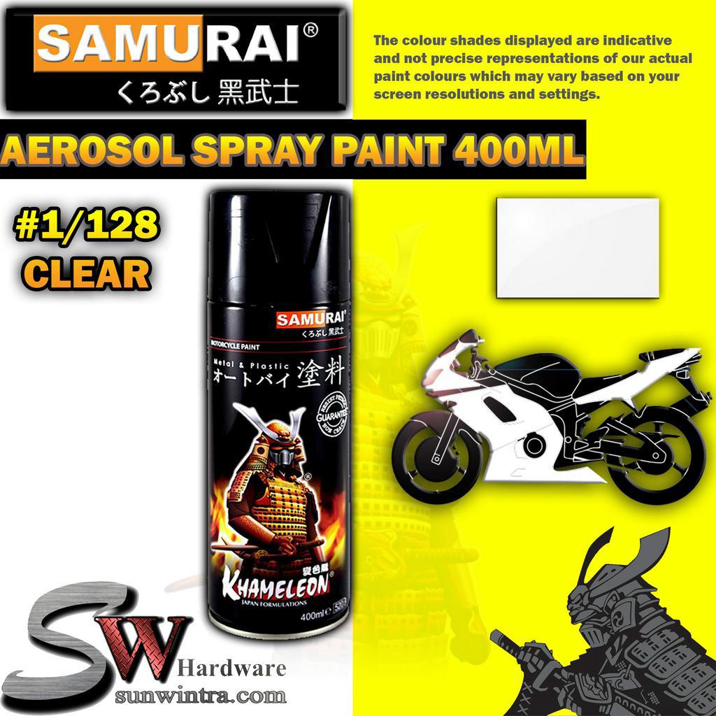 Samurai Spray Paint Solid Standard Colour 400ML (38 Colours Available) | Shopee Malaysia