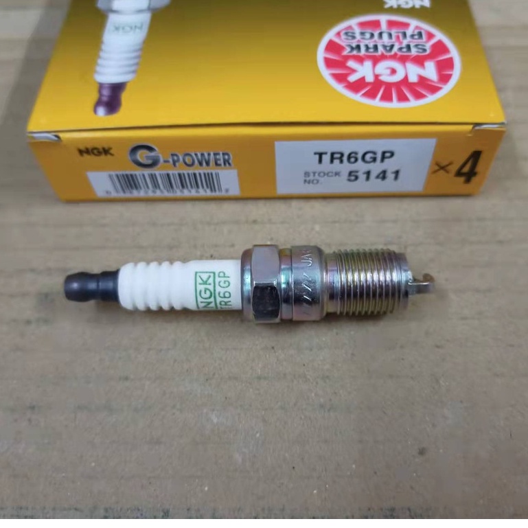 NGK G-POWER PLATINUM SPARK PLUG TR6GP 5141 PROTON SAGA BLM FL FLX SE SV GEN2 EXORA CPS PERSONA ...