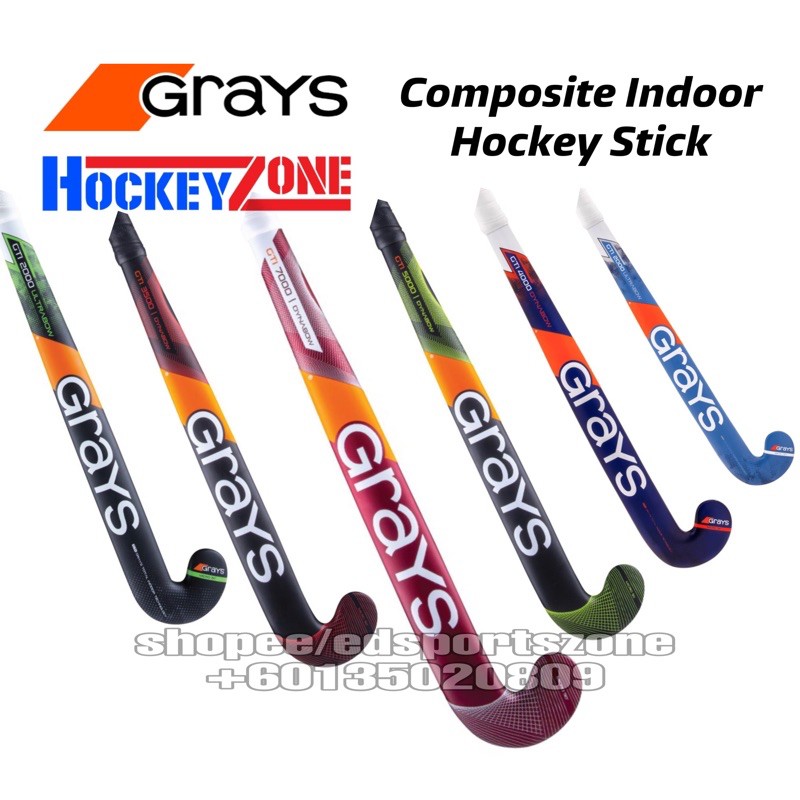GRAYS Indoor Hockey Stick Composite Compo GTi Series - Siri Kayu Hoki ...