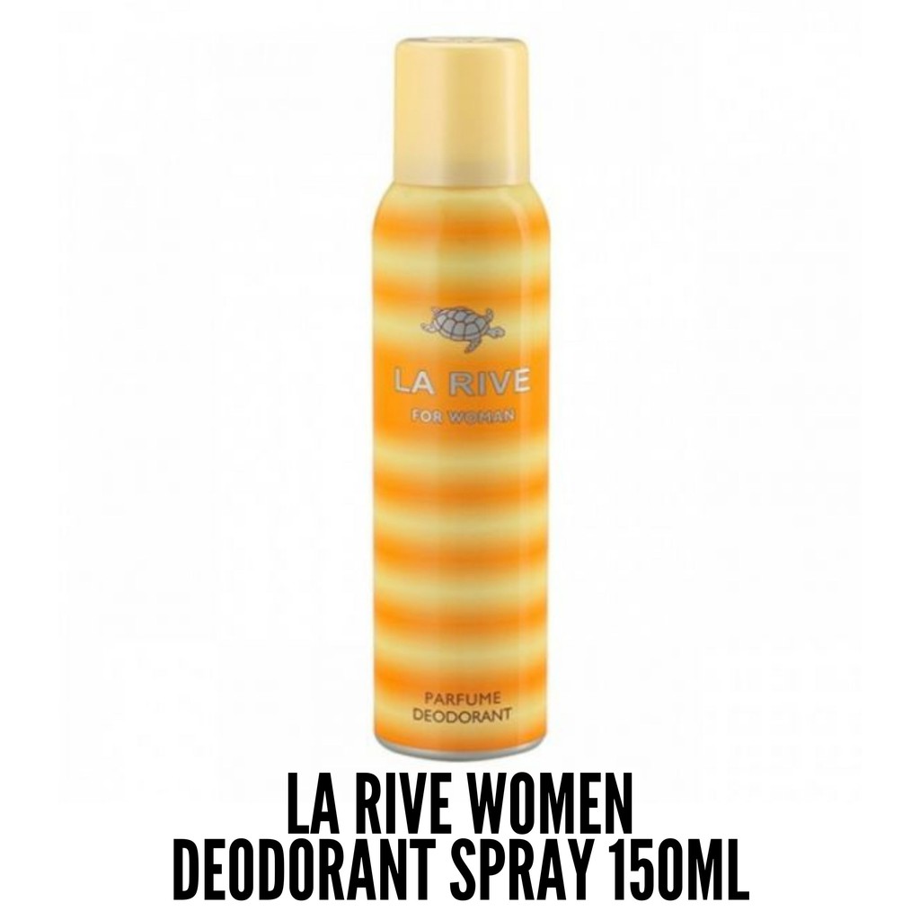 ORIGINAL La Rive Women Deodorant Spray 150ML [READY STOCK] | Shopee ...