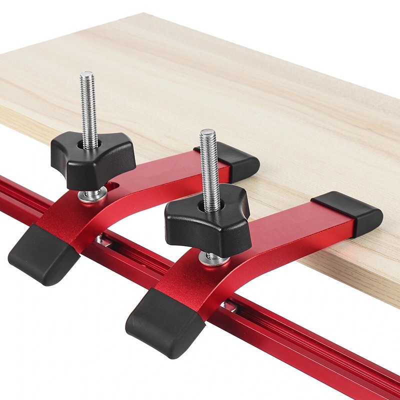 2 Pack T-track Hold Down Clamps Wood Clamp Fixed Clamping Tool ...