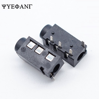 10PCS 3.5mm Female Audio Connector 4 Pin DIP Headphone Jack Socket PJ ...