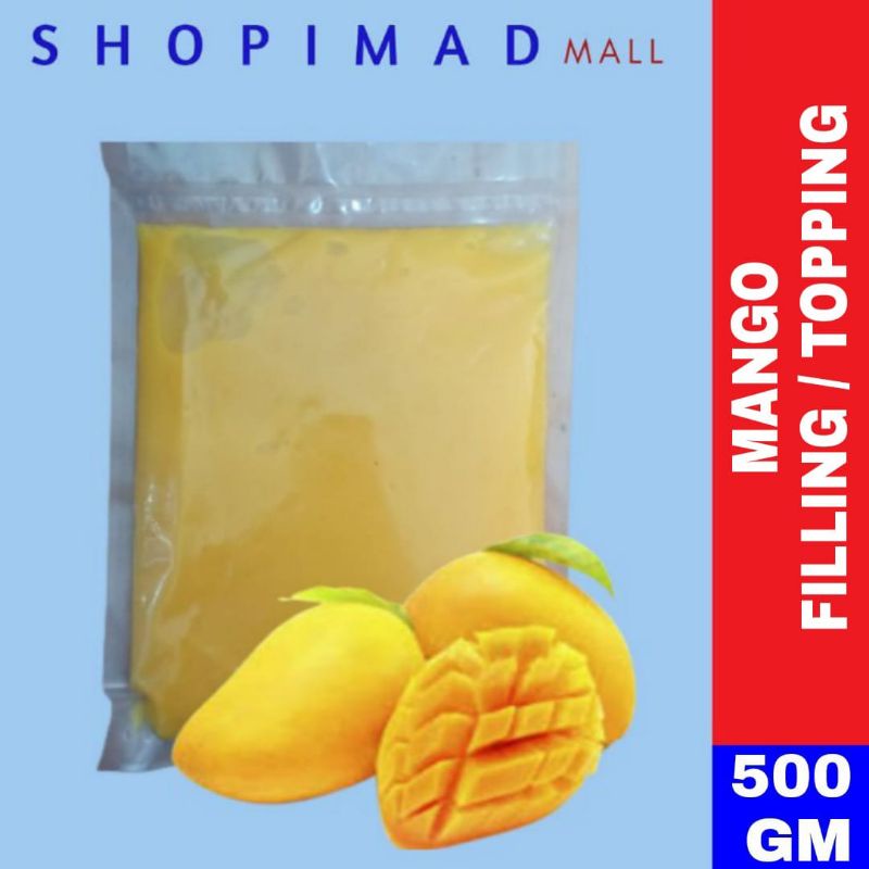 [500GM] MANGO FILLING & TOPPING | FRUIT FILLING | INTI CHEESE TART ...