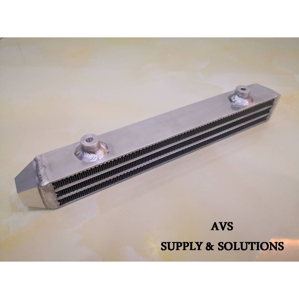 (ORIGINAL) AVS ATF Oil Cooler 2 Rows | Shopee Malaysia