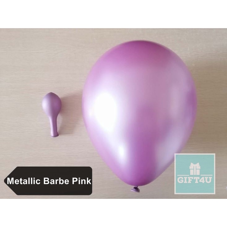 Metallic Balloon 12 Inch High Quality Big Metallic Colour Shinning ...
