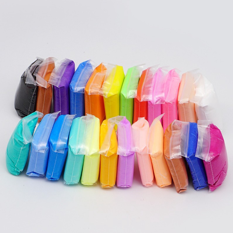 BEBO 12 Colors/24 Colors Air Dry Clay Set, Super Light Clay Butter ...