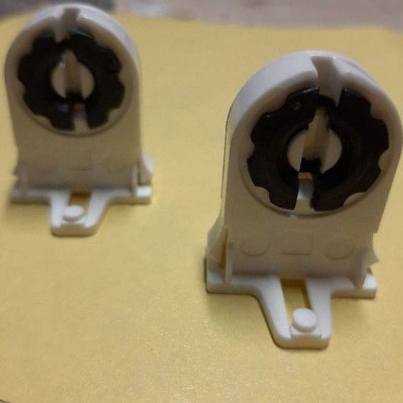 (1unit = 1pair)Fluorescent tube holder LED tube holder T8 light tube ...
