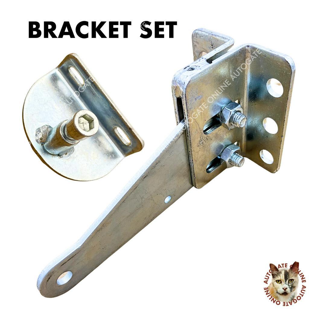 WALL BRACKET & GATE BRACKET FOR E8 ARM AUTO GATE SYSTEM MOTOR ( ONE ...