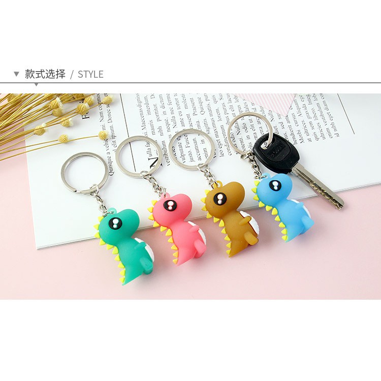 🔥🔥HOT🔥 Cute Dinosaur Keychain- Key Holder - Gifts -Gantungan Kunci ...