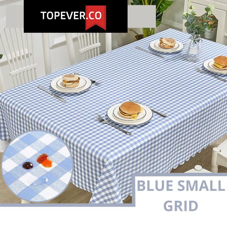 Table Cloth Alas Meja Aesthetic Decoration Alas Meja Makan 6 Kerusi ...