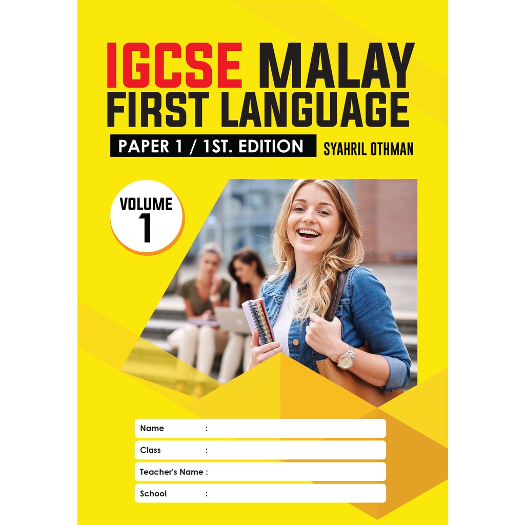 IGCSE MALAY FIRST LANGUAGE PAPER 1 1st EDITION | Shopee Malaysia
