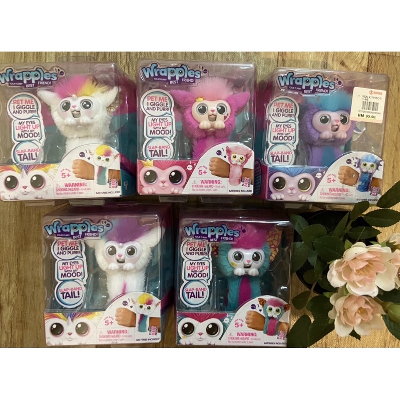 ORIGINAL TOYS ~ WRAPPLES | Shopee Malaysia