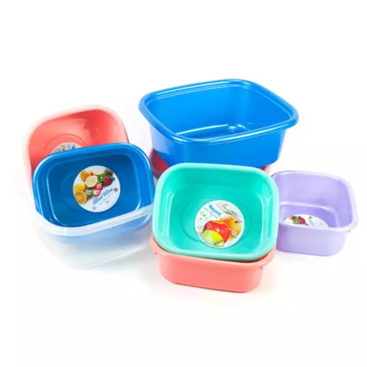 Bestware Marble Color Deep Plastic Rectangular Basin/ Plastic Wash ...