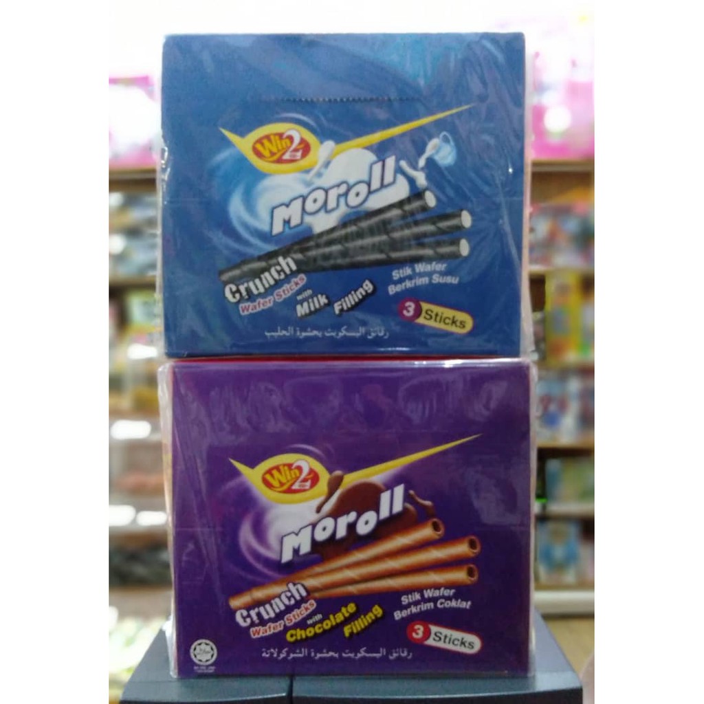 WIN2 MOROLL CRUNCH WAFER STICK | Shopee Malaysia
