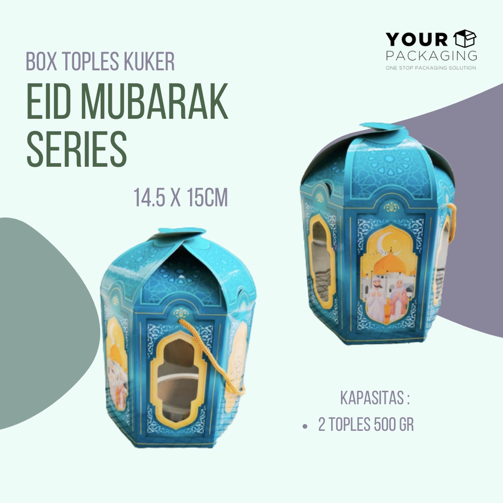 Packaging Lebaran Packaging 2 Jars 500gr // Ramadan Exclusive Packaging ...