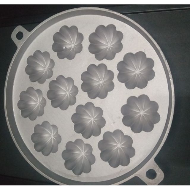 Acuan kuih bahulu cermai cara berlauk apam lambong saiz standard ...