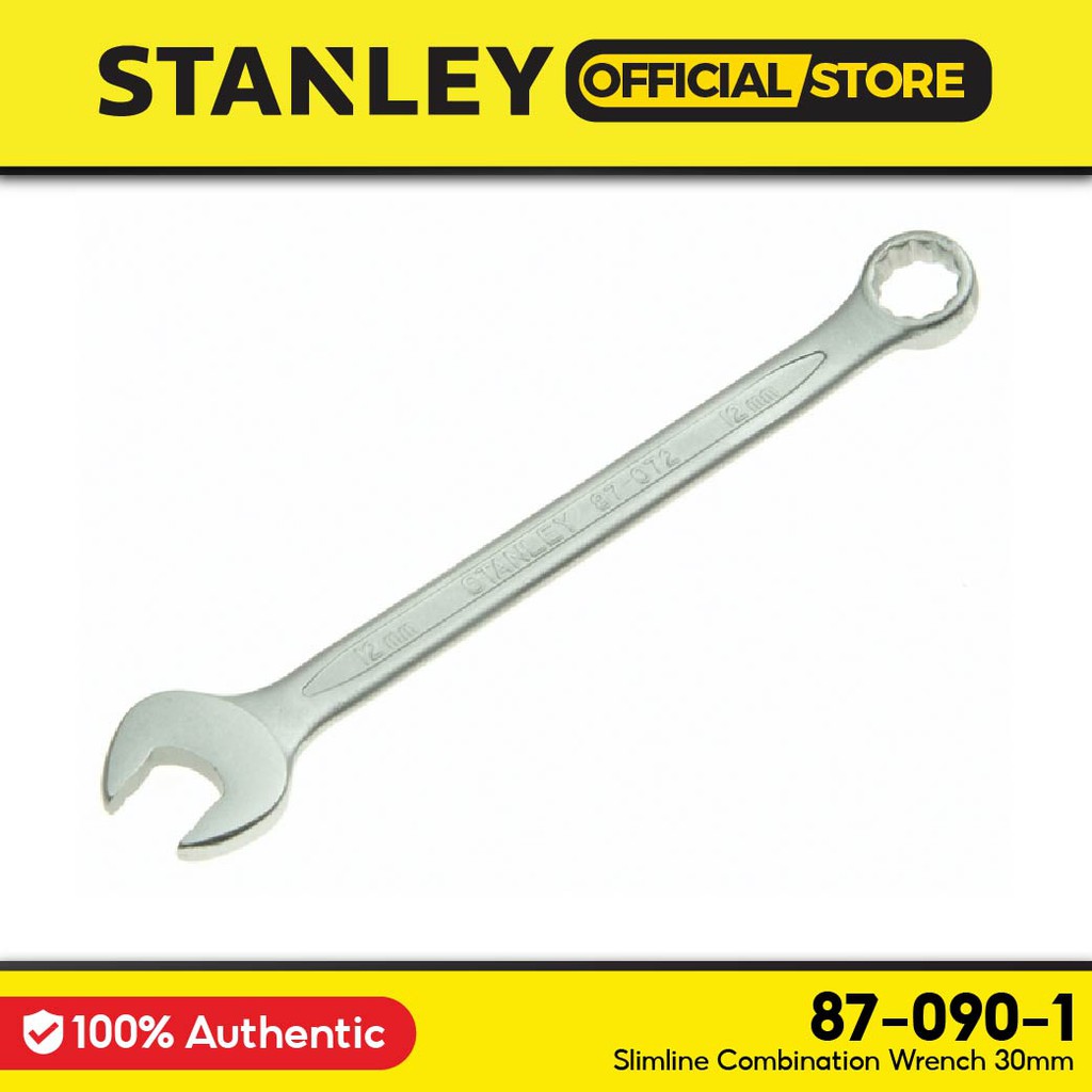 Stanley 87-090-1 Slimline Combination Wrench 30mm | Shopee Malaysia