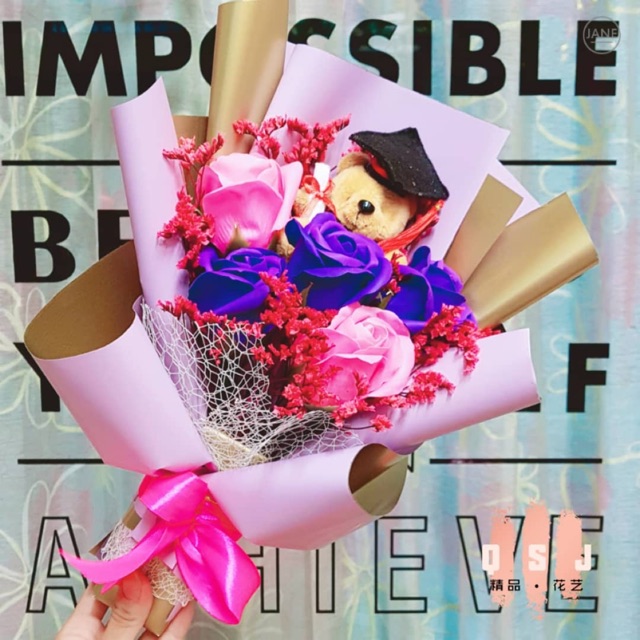Graduation/convocation bouquet 🎓🎓🎓 | Shopee Malaysia