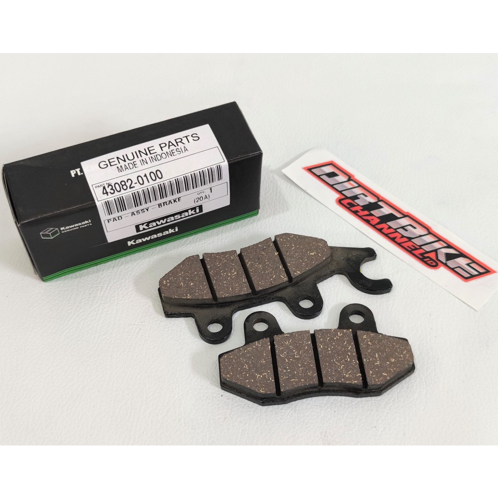 Front Brake Lining KLX 150 DTRACKER 150 BF 150 ORIGINAL KAWASAKI ...