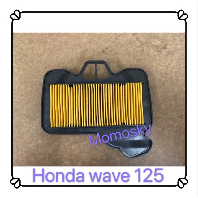 Wave 125 wave 100 wave 100R air filter made in Thailand 🇹🇭 | Shopee ...