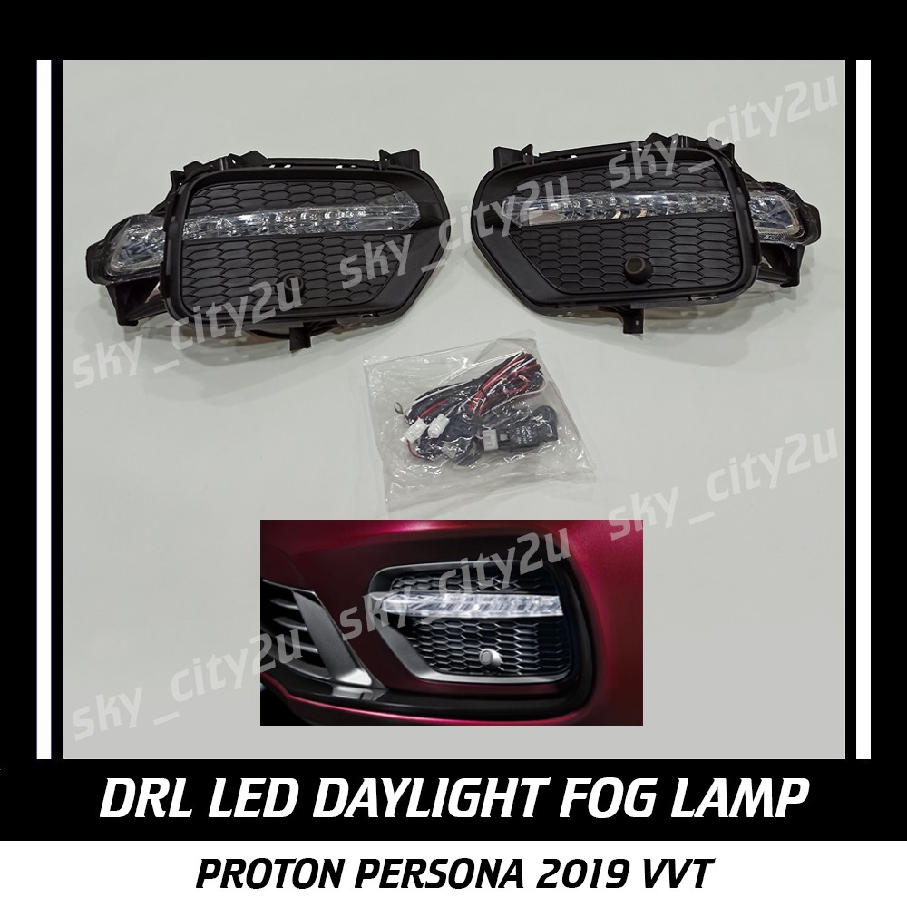 Proton Persona VVT 2019 2020 2021 DRL Led Daylight Fog Lamp Persona VVT ...
