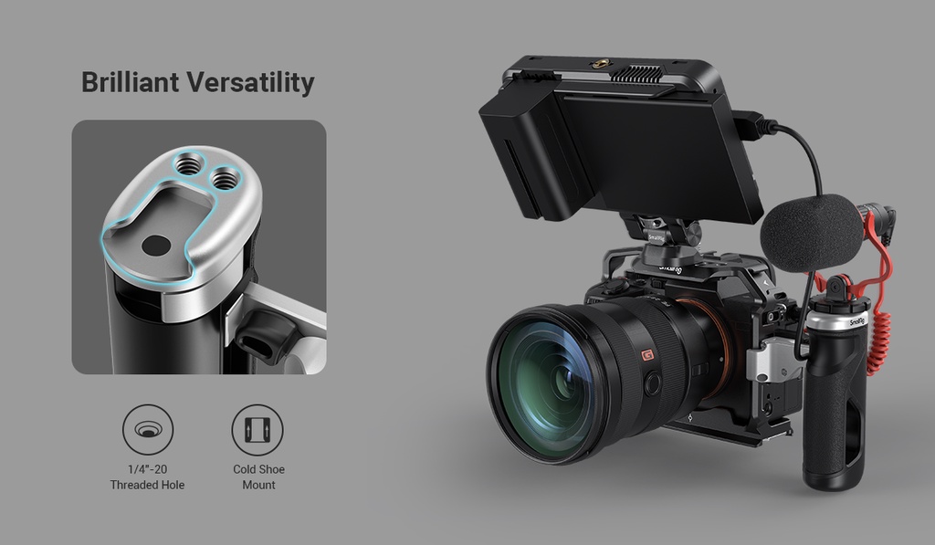 SmallRig 3922 Foldable Side Handle | Shopee Malaysia