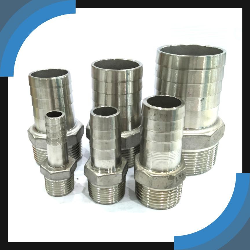 Hose Nipple Piping Stainless Steel Fitting 32mm | 40mm | 50mm Pipe ...