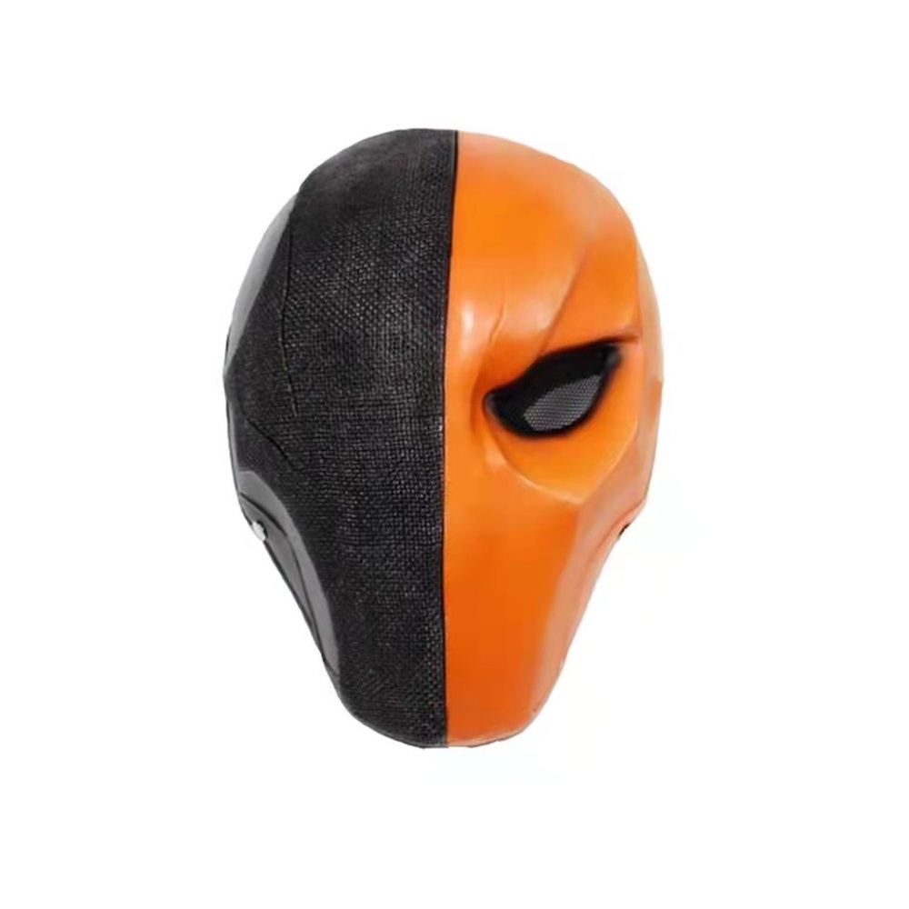 Deathstroke Resin Mask Arkham City Superhero for Halloween Slade Wilson ...