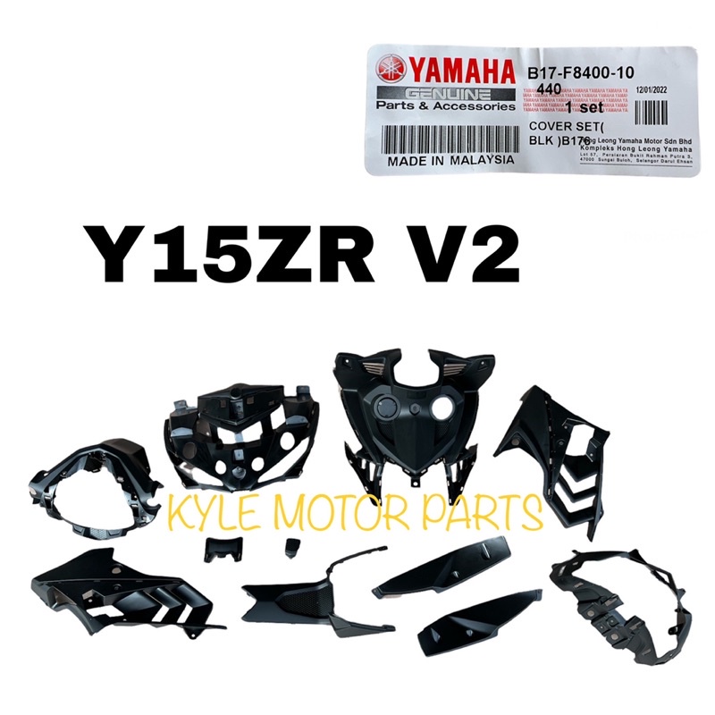 Y15ZR V2 BODY COVER INNER SET NC ORIGINAL YAMAHA 100% | Shopee Malaysia
