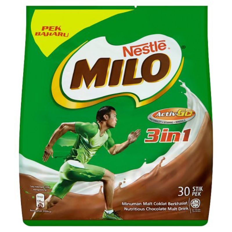 Nestle MILO 3IN1 30STICK | Shopee Malaysia