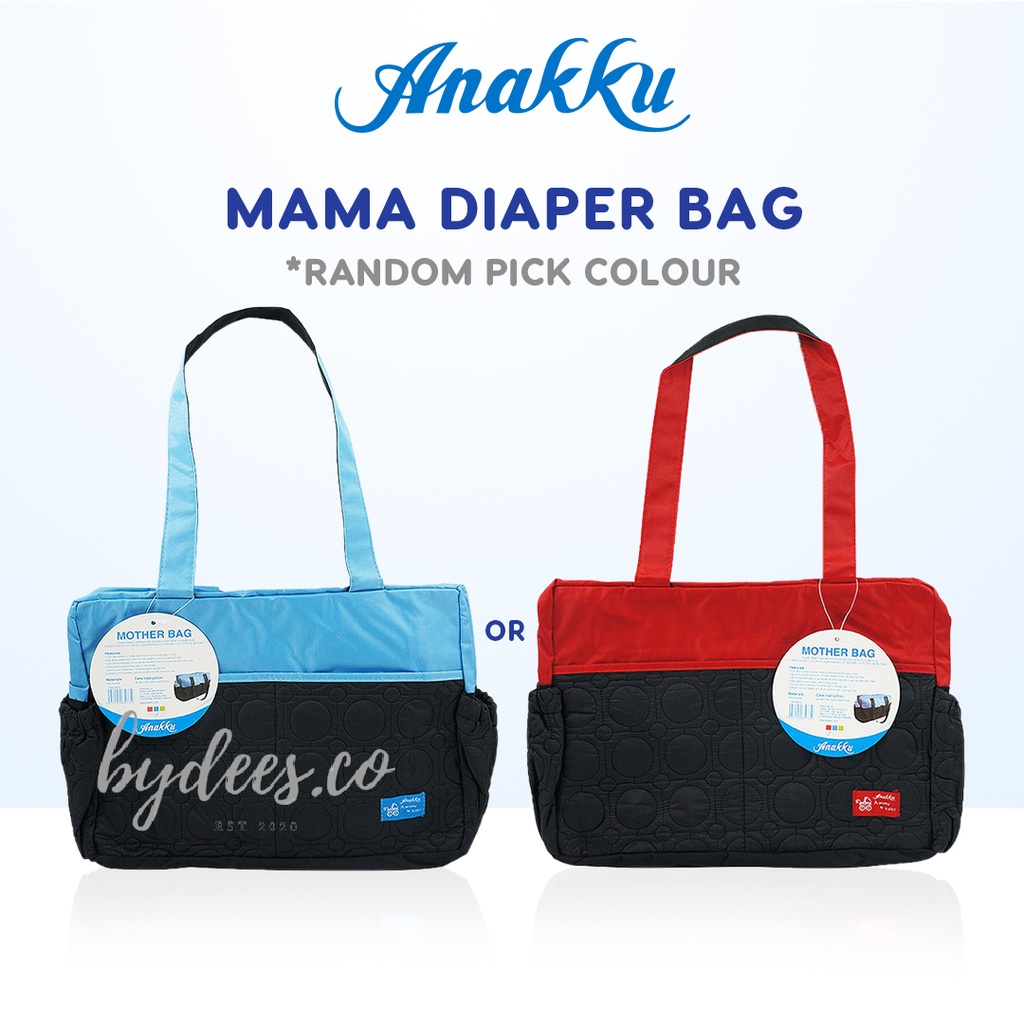 ANAKKU Mama Bag Diaper Bag (Random Pick Colour) Beg Lampin Bayi Beg ...