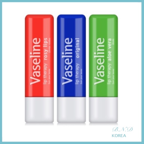 Vaseline Lip Therapy Stick with Petroleum Jelly (Original, Aloe Vera, Rosy Lips) 4.8g | Shopee ...