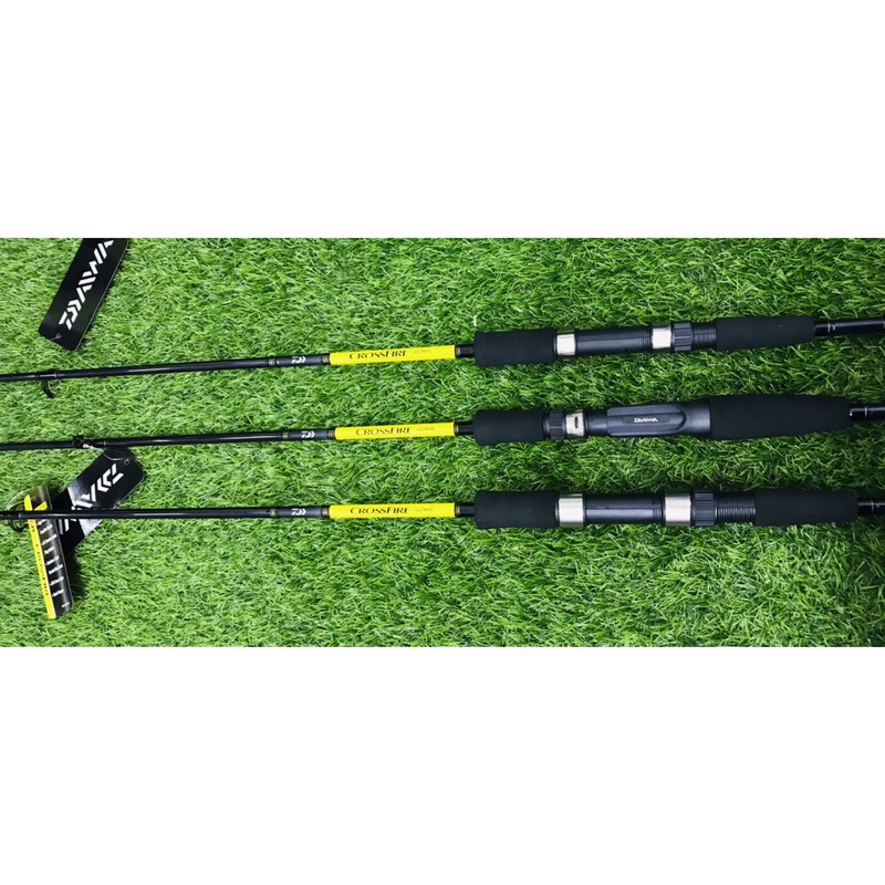DAIWA CROSSFIRE SPINNING AND CASTING FISHING RODS | Shopee Malaysia