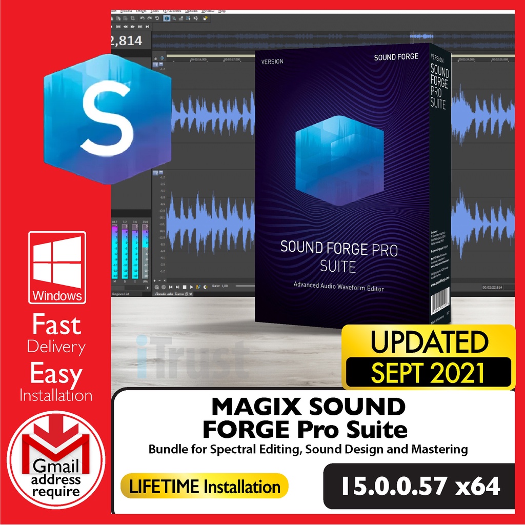 MAGIX SOUND FORGE Audio Studio 15.0.0.57 - Audio Editing, Recording, & Restoration [WINDOWS x64 ...