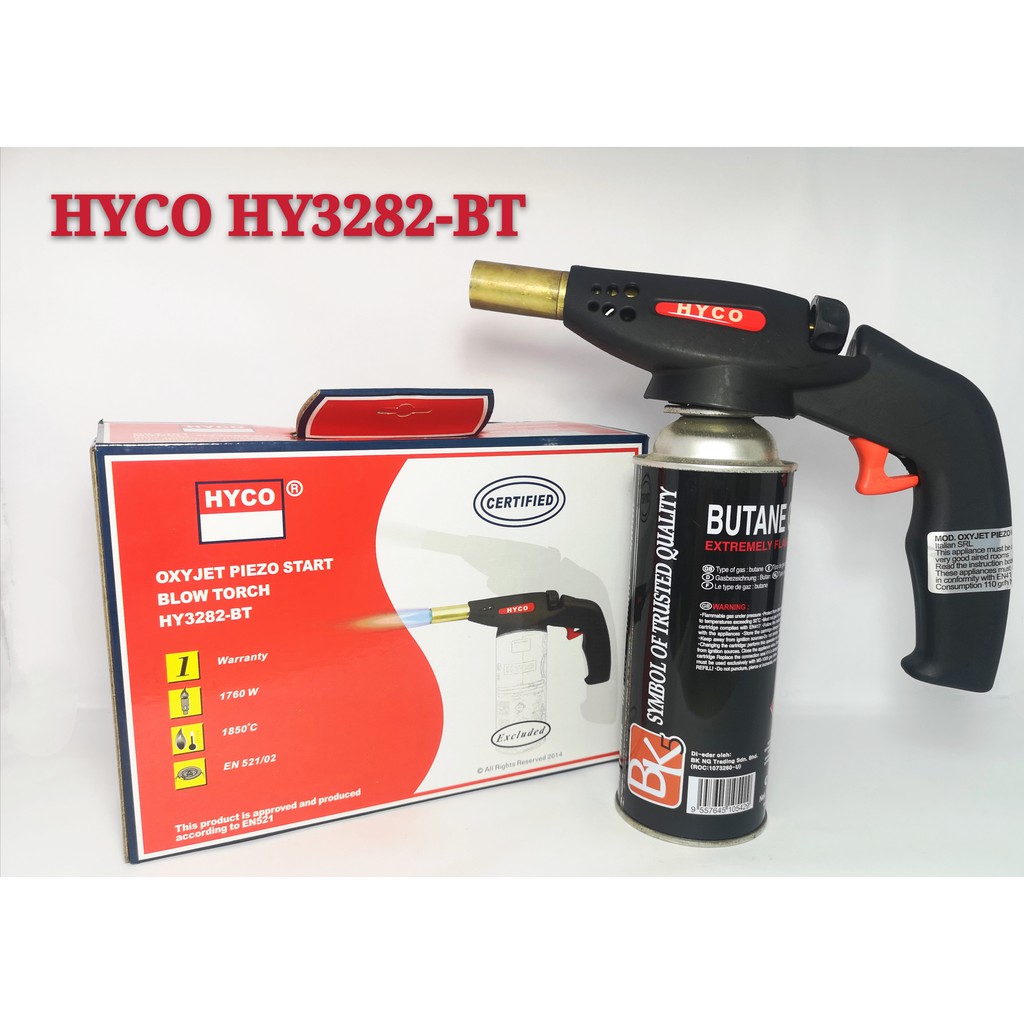 HYCO OXYJET PIEZO START BLOW TORCH HY3282-BT | Shopee Malaysia