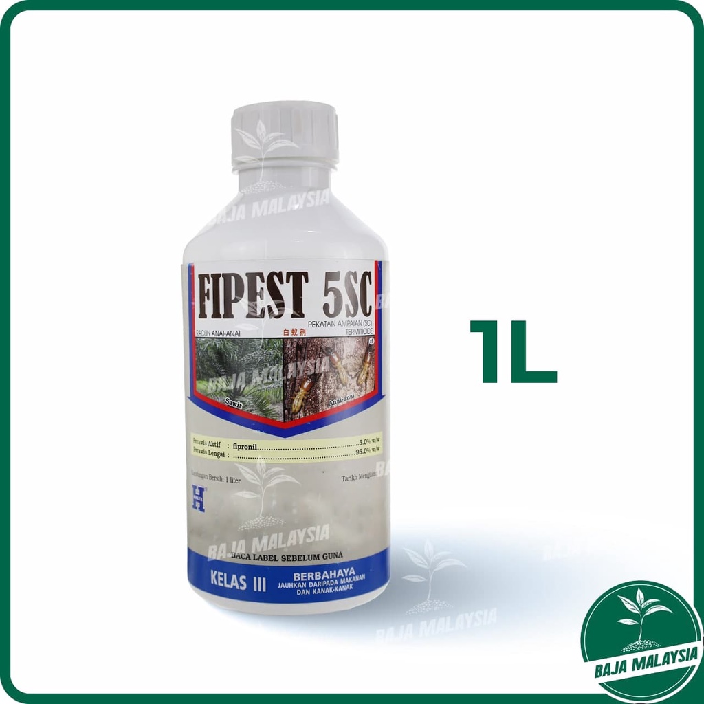 HALEX Fipest 5SC 1L Fipronil 5% (Same As Chalcid Rainnil Regent) Racun ...