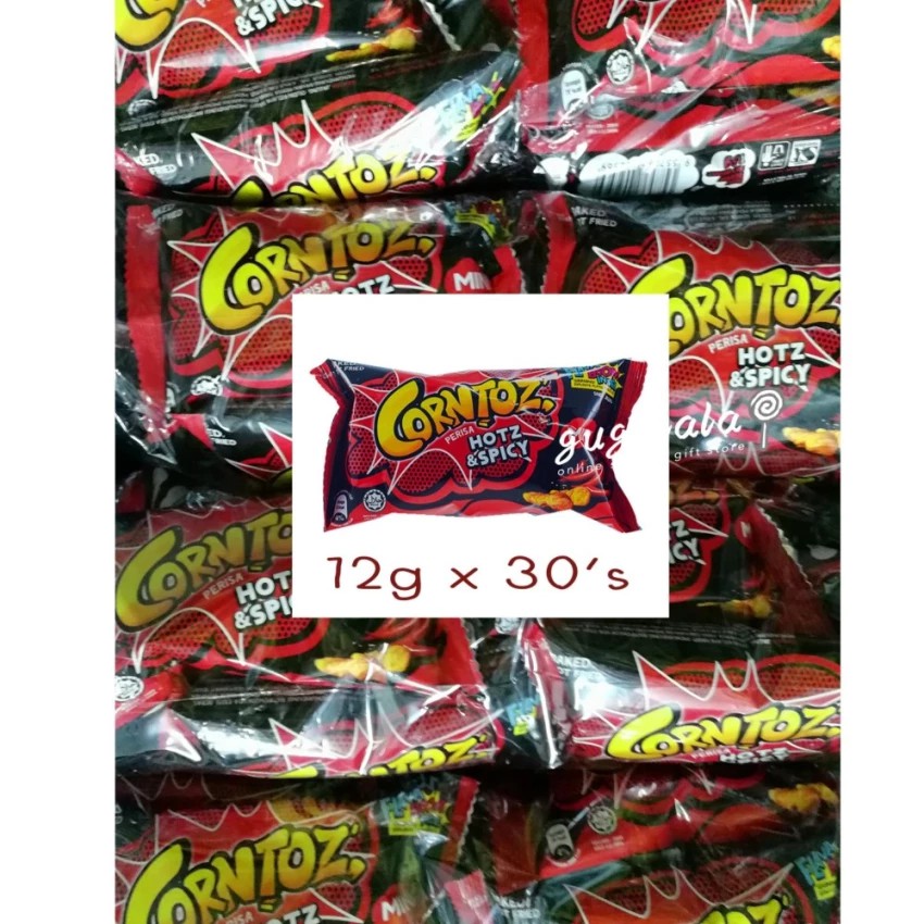 Mini Corntoz Hot & Spicy 30's x 12g | Shopee Malaysia