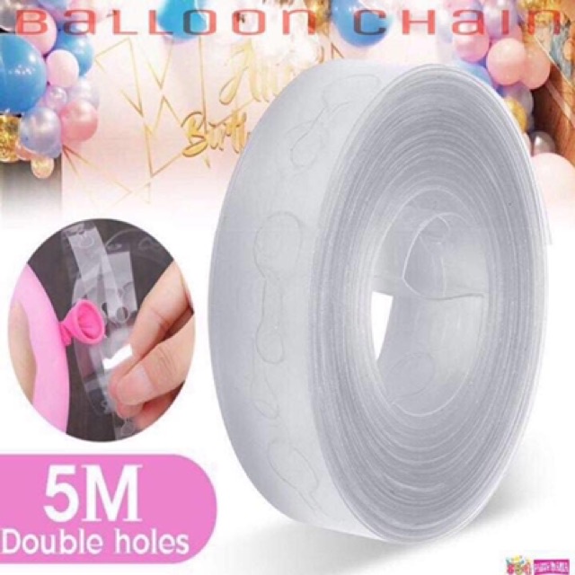 5M Double Holes Balloon Chain Arch Connector | Shopee Malaysia