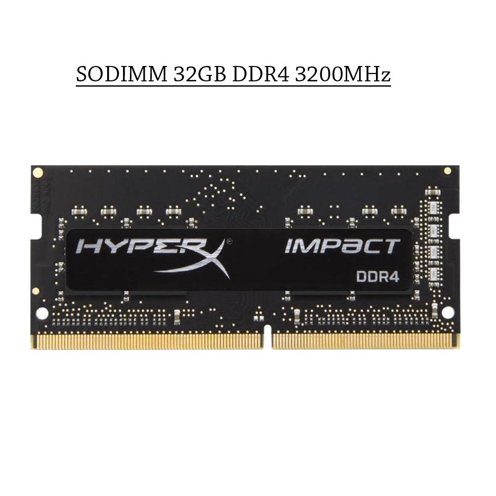 Kingston HyperX Impact HX432S20IB/32 SODIMM 32GB DDR4 3200MHz PC4-25600 Laptop RAM | Shopee Malaysia