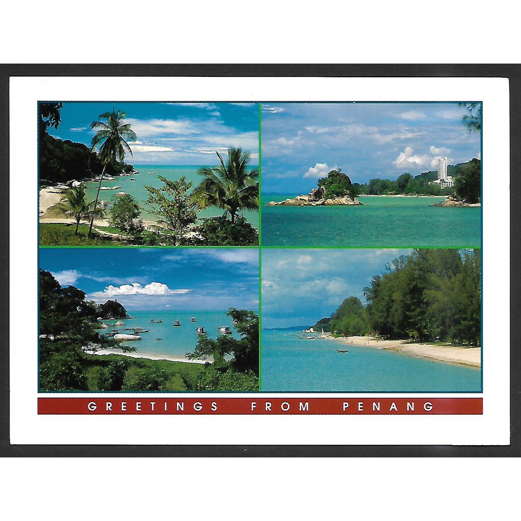 Malaysia Postcard - Penang Island Beautiful Beaches | Shopee Malaysia