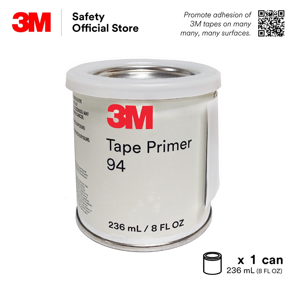 3M™ Tape Primer 94/ Surface Primer/ Automotive Detailing/ Increase Adhesion/ 236 mL (8 FL OZ) TA ...