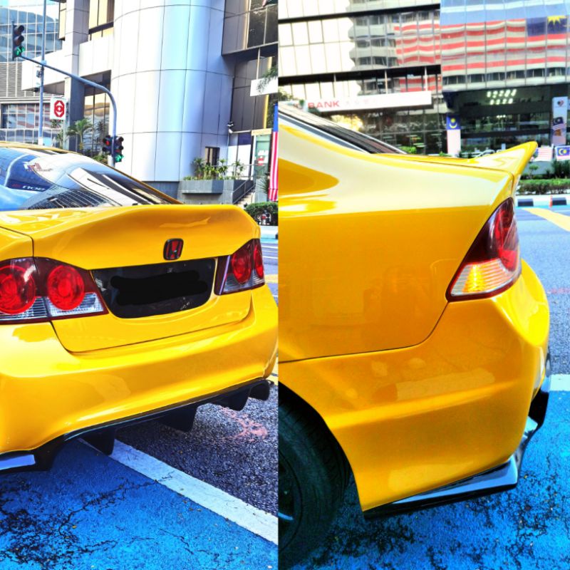 Ducktail Spoiler Civic FD / Civic FD / spoiler fd / spoiler civic ...