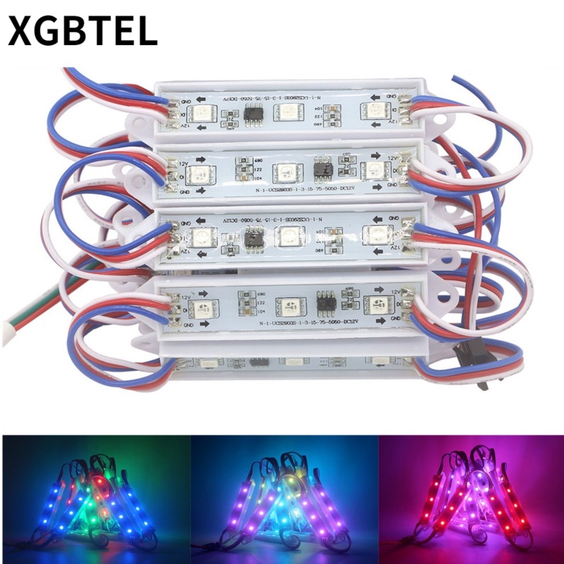 LED Module 5050 3 LED DC12V Waterproof Advertisement Design LED Modules ...