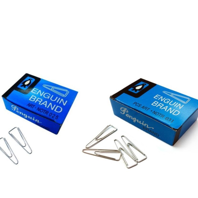 PENGUIN TRIANGLE PAPER CLIP 25MM / 31 MM | Shopee Malaysia
