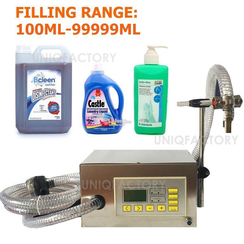 Digital Automatic Large Liquid Filling Machine Detergent Sabun Laundry ...