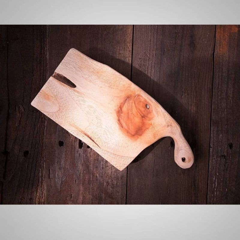 KAYU Rustic Teak Wood Cutting Board | Shopee Malaysia