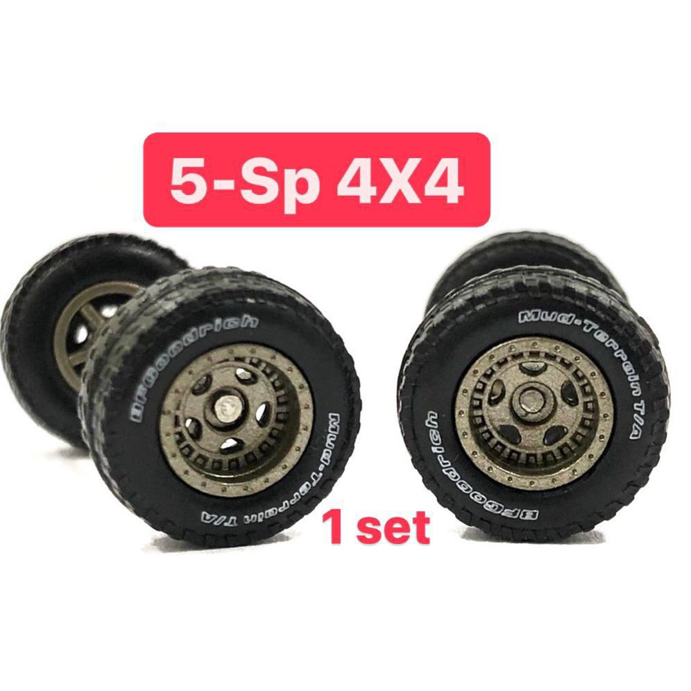 1:64 Off Road 4x4 Rubber Tyre Series with Long Axle for custom Hot ...