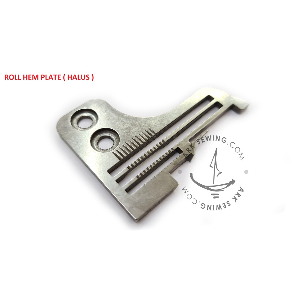 TAPAK MESIN JAHIT TEPI PEGASUS 3 BENANG / SINGER & PEGASUS NEEDLE PLATE ...