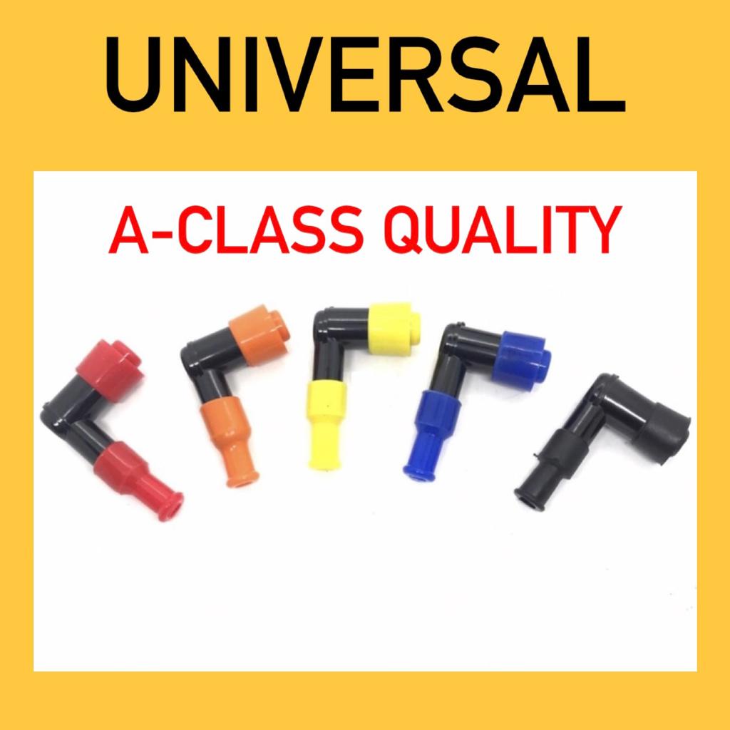 PLUG CAP ( ) // KEPALA SPARK PLUG CAP UNIVERSAL Y110 Y125Z RXZ EX5 C70 ...