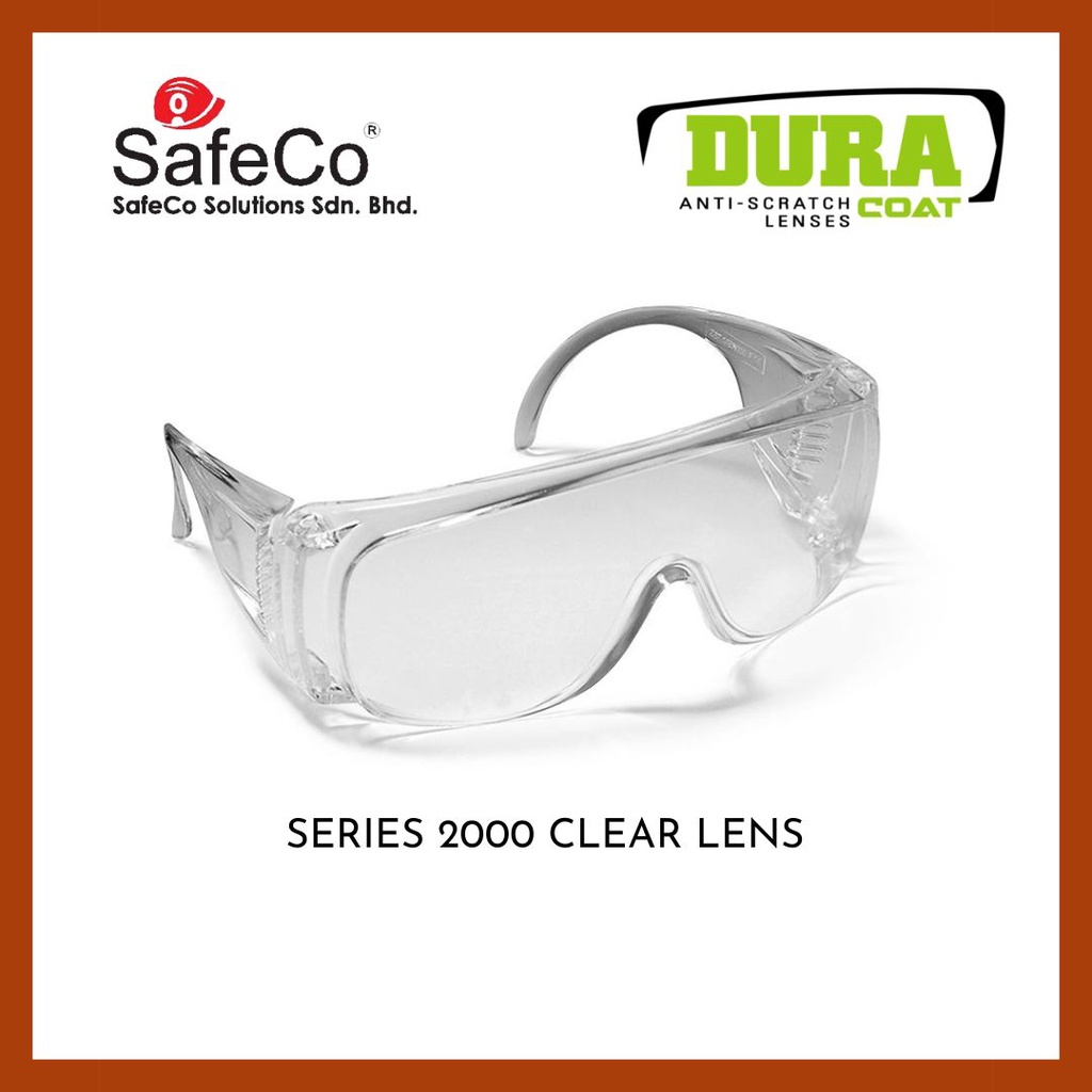 PROGUARD SERIES 2000 VISITOR SAFETY EYEWARE/SAFETY GOGGLE/SAFETY SPEC ...